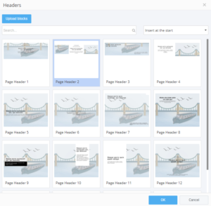 Great Page Design Using Headers - 3D Issue Knowledge Base